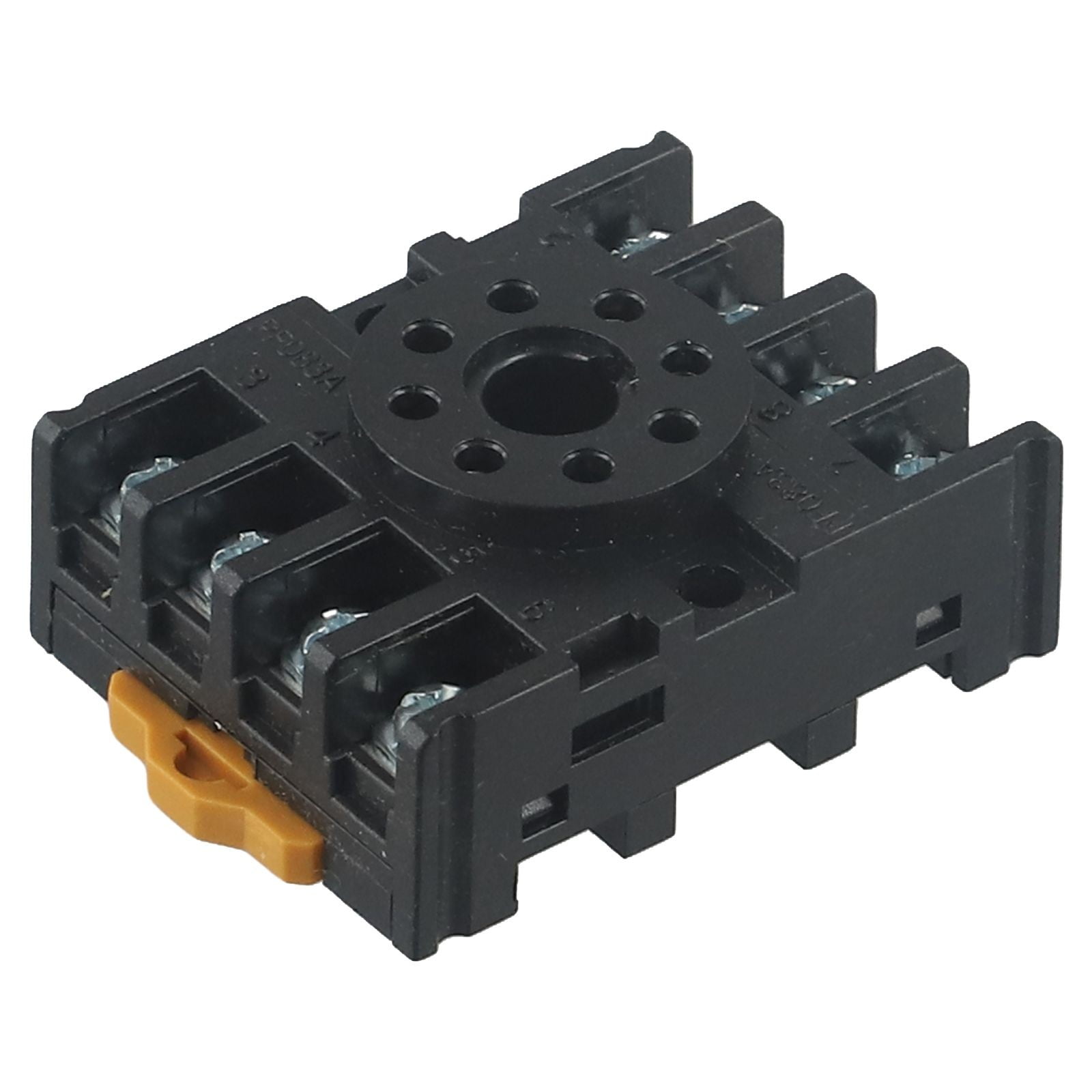 Huajunming Timer Relay Socket Base For Pf083a 8pin Series Relay Mounting For Dh48s