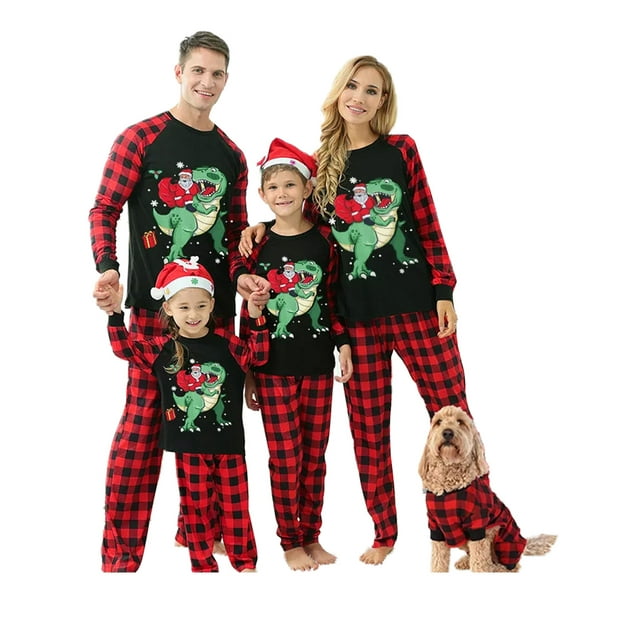 Huakaishijie Dino Jammies - Matching Family Pajamas Sets, Christmas ...