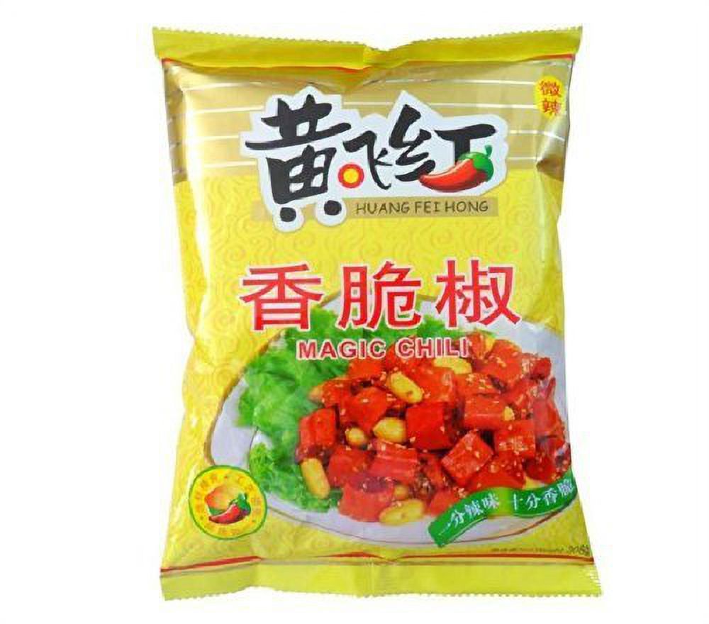 Huang Fei Hong Spicy Snack Magic Chili with ,308g,spicy & Crunchy ...