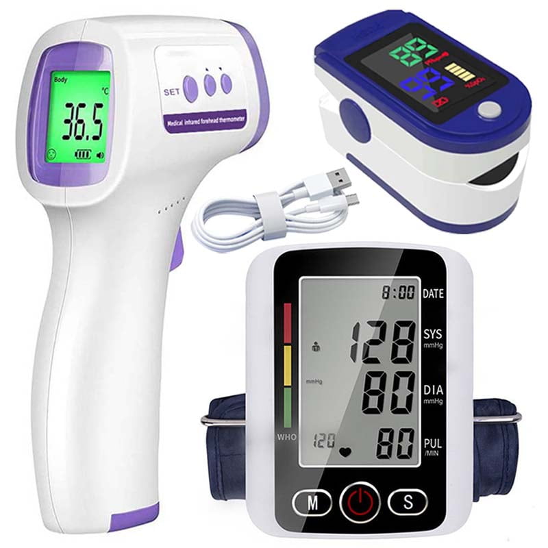 Huang ZhiweiLCD Portable Health Care Pulse Meter BP Monitor Automatic ...
