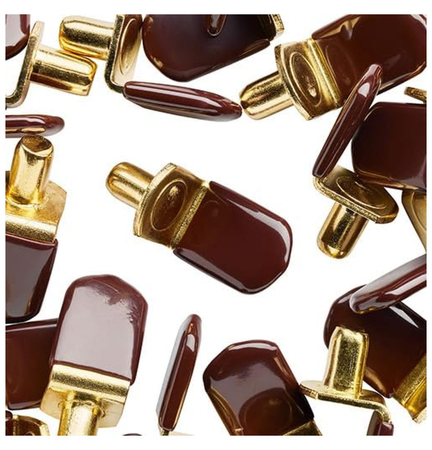 Huang zhong wen 1/4" Brass "L" Shelf Pins w/ Vinyl, Glass Shelf ...