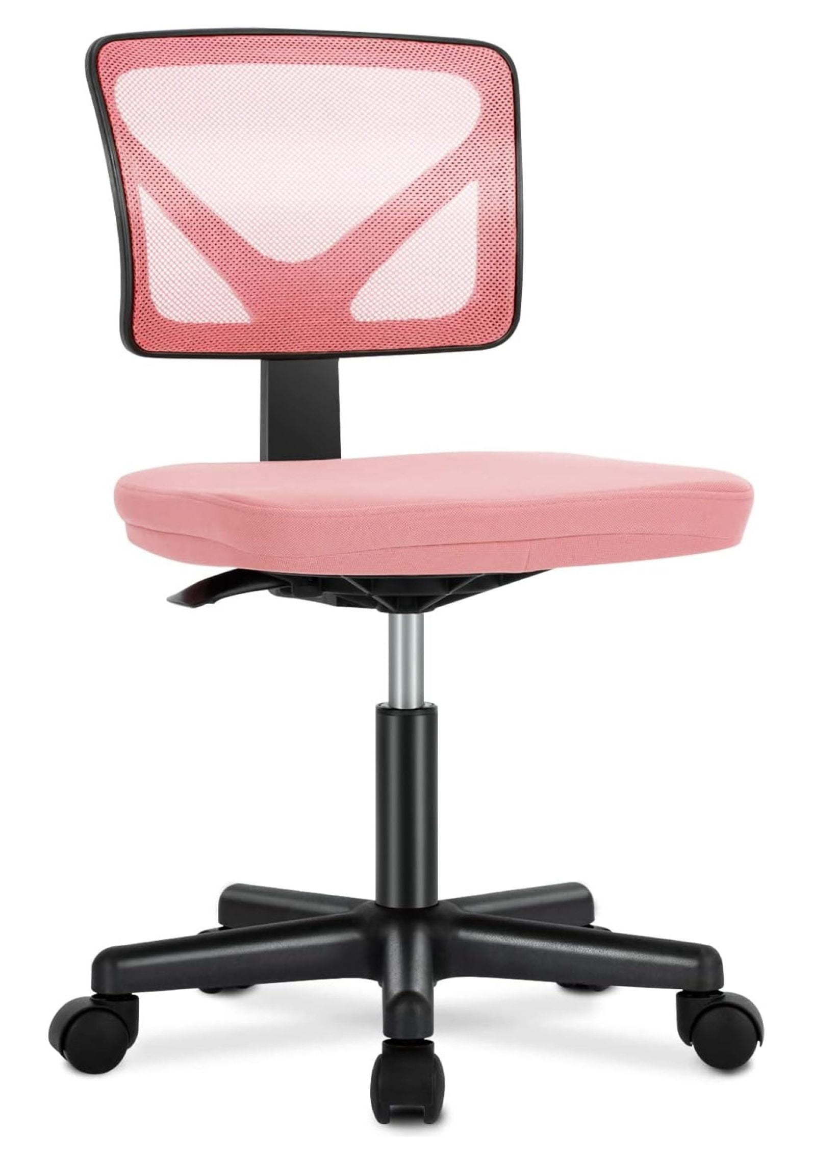 Huang zhong wen Armless Desk Wheels Cute Home Office Arms, Ergonomic ...