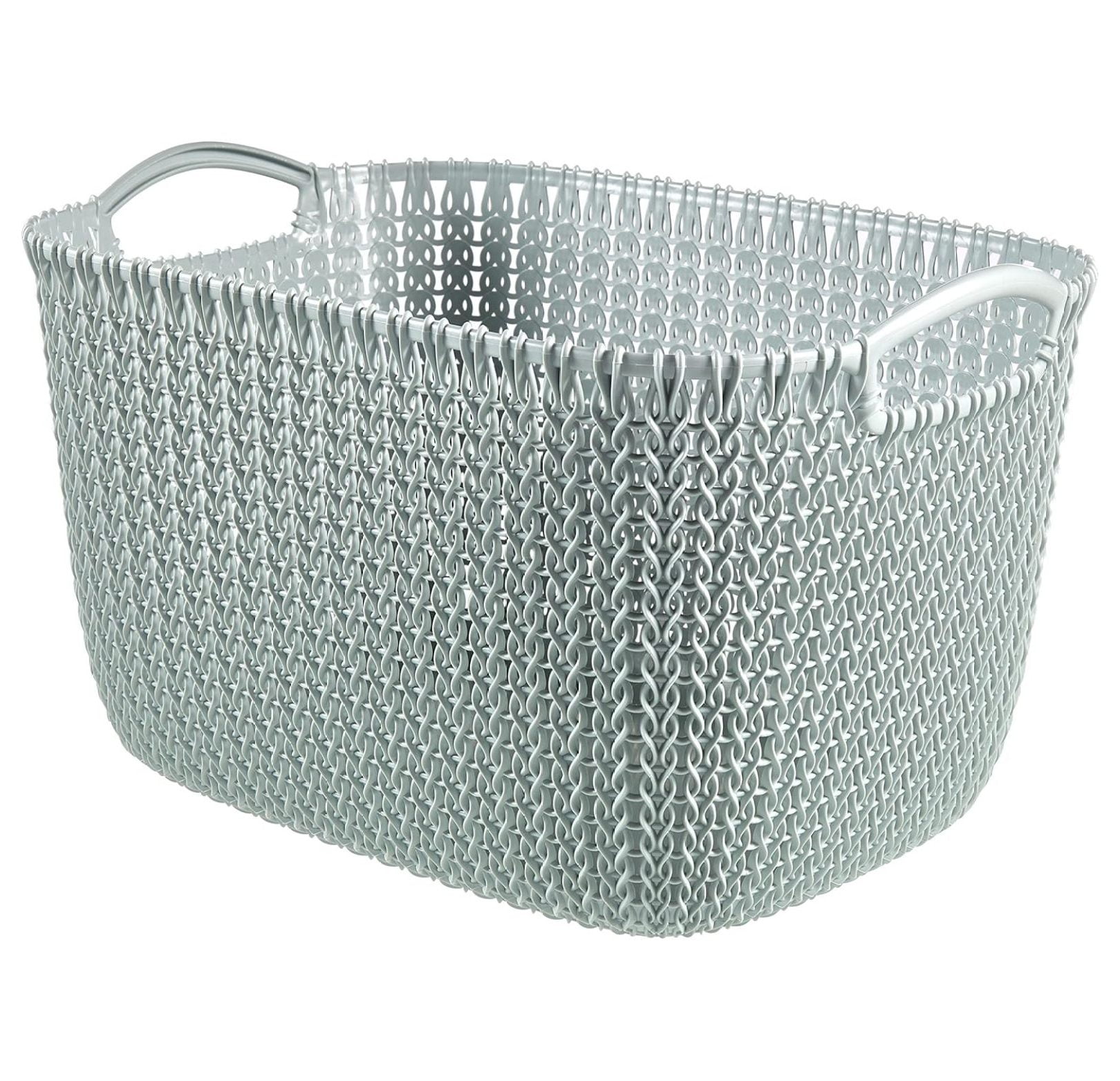 Huang zhong wen Basket Knit Rectangular 19L in Blue, 19 Litre - Walmart.com