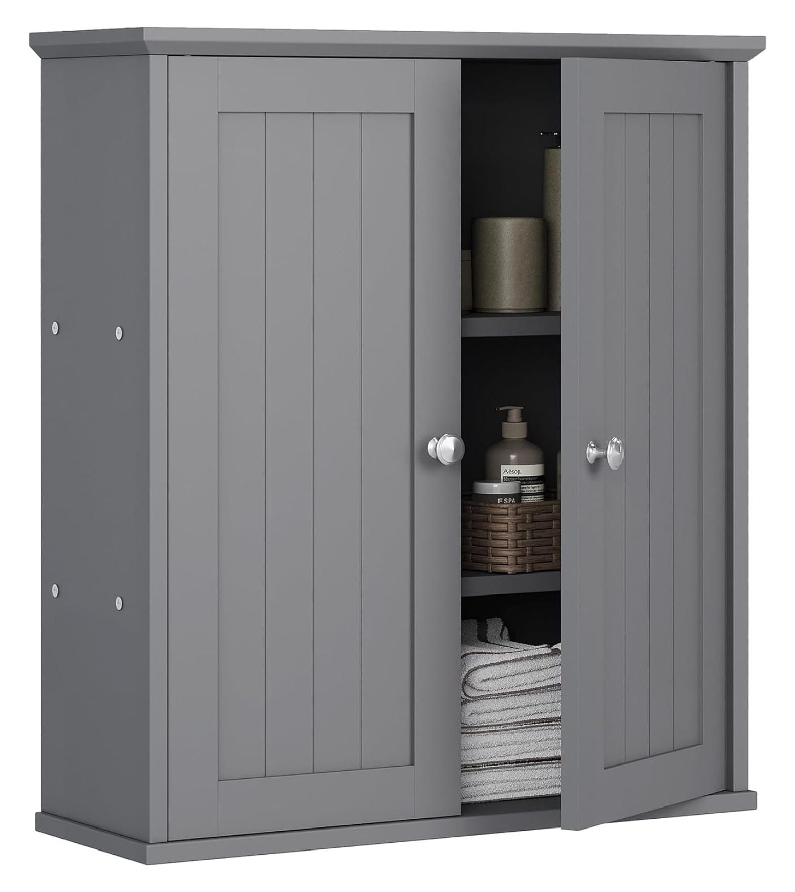 Huang zhong wen Bathroom Wall Cabinet, Bathroom Cabinet Wall Mount, Over Toilet Space Saver ...