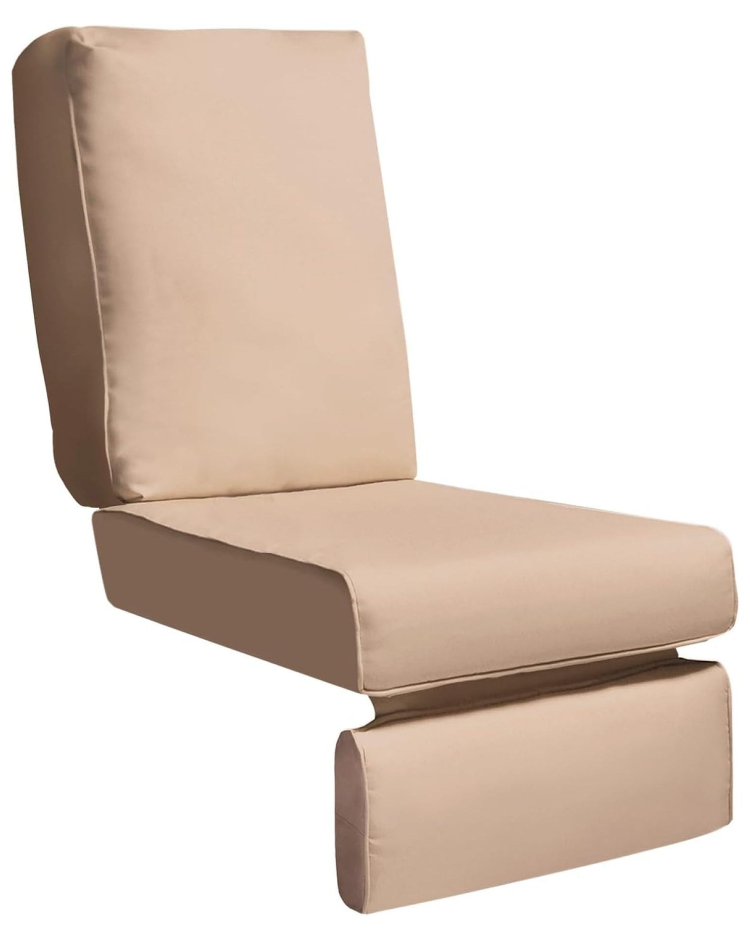 Huang zhong wen Indoor Outdoor Recliner Replacement Cushion, Patio Furniture Chair Sofa Washable ...