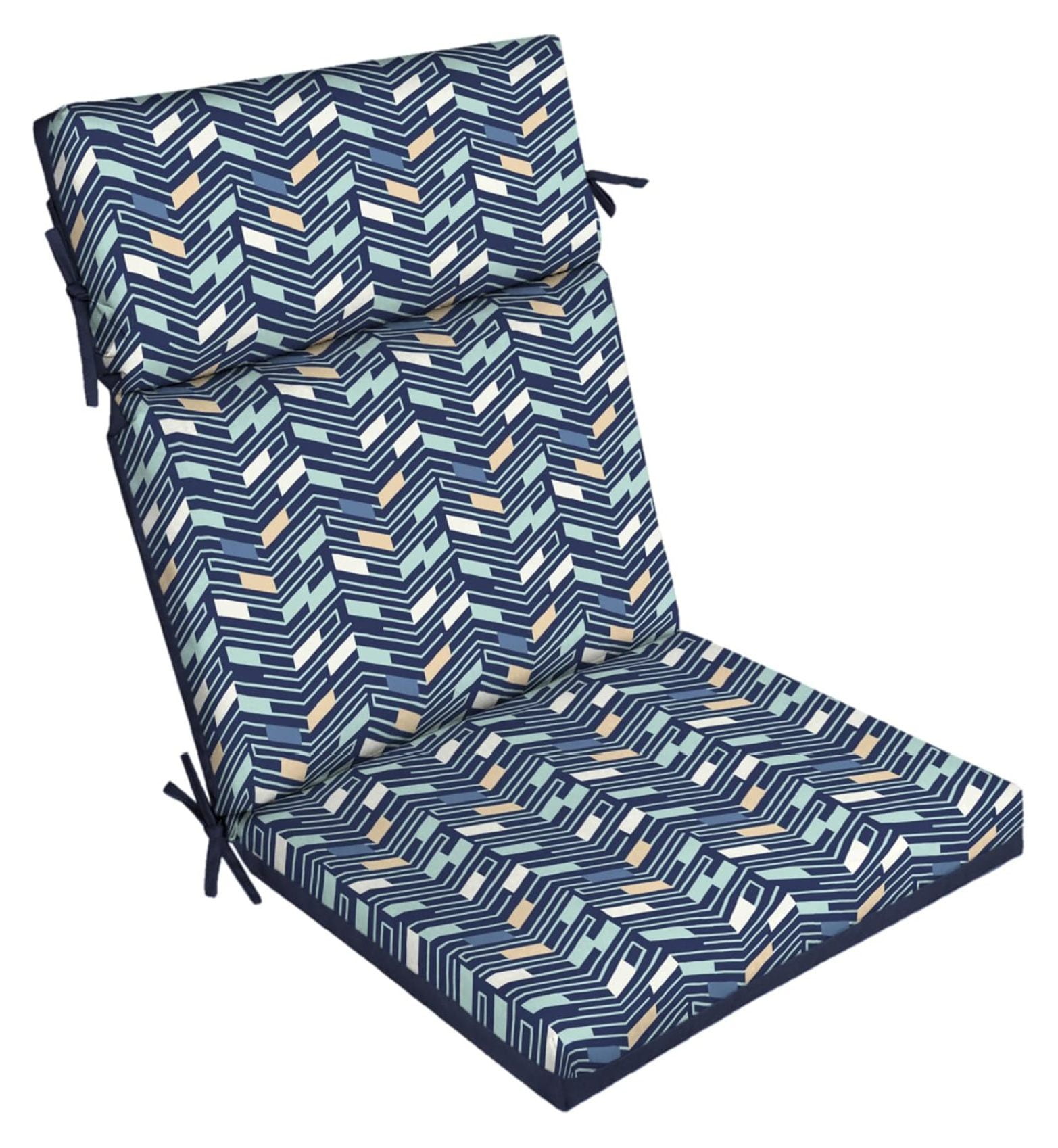 Huang zhong wen Outdoor Chair Cushion, 20 x 21, Rain-Proof, Fade Resistant, Blue - Walmart.com