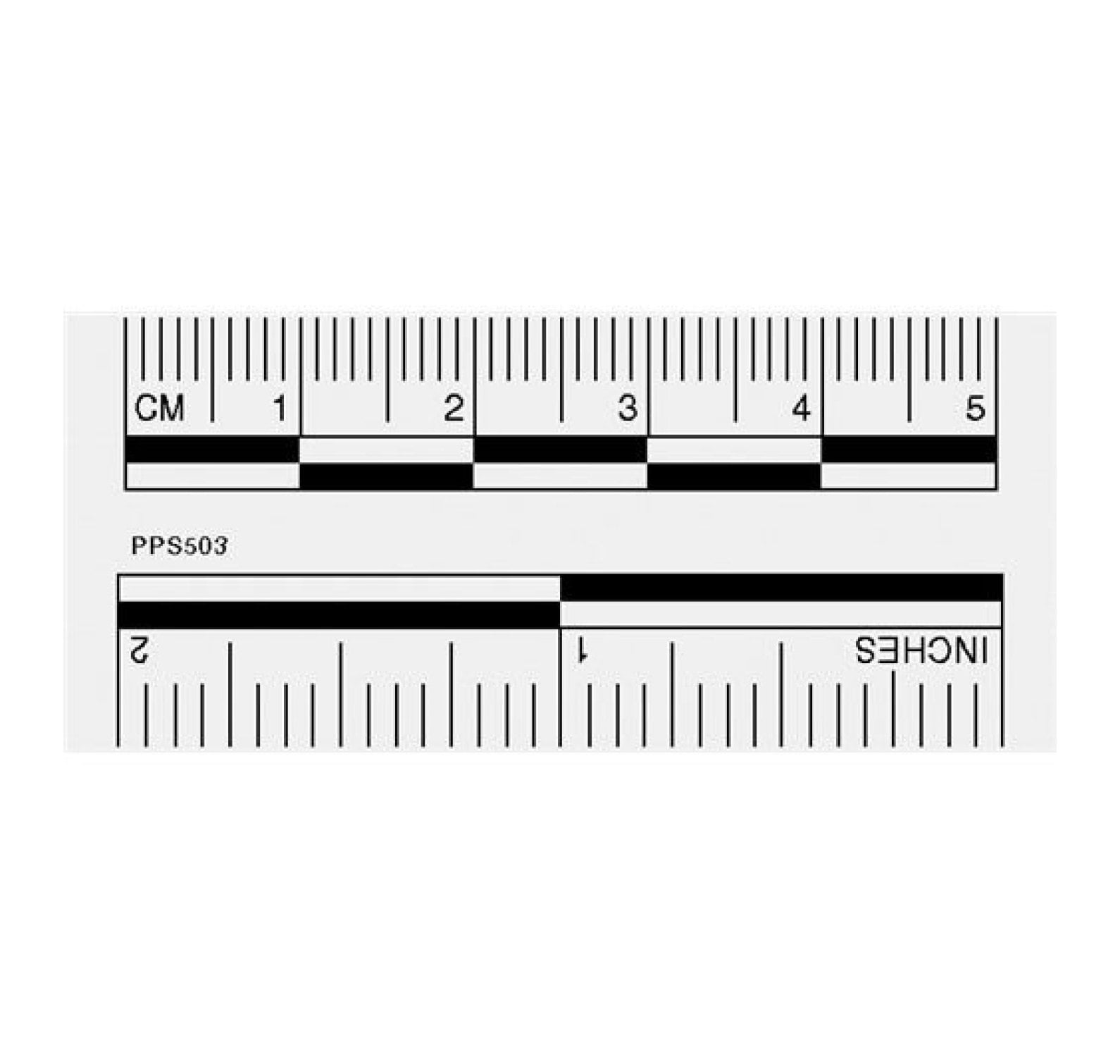 Huang zhong wen Photo Evidence Scale (Adhesive Back), Roll of 150 ...