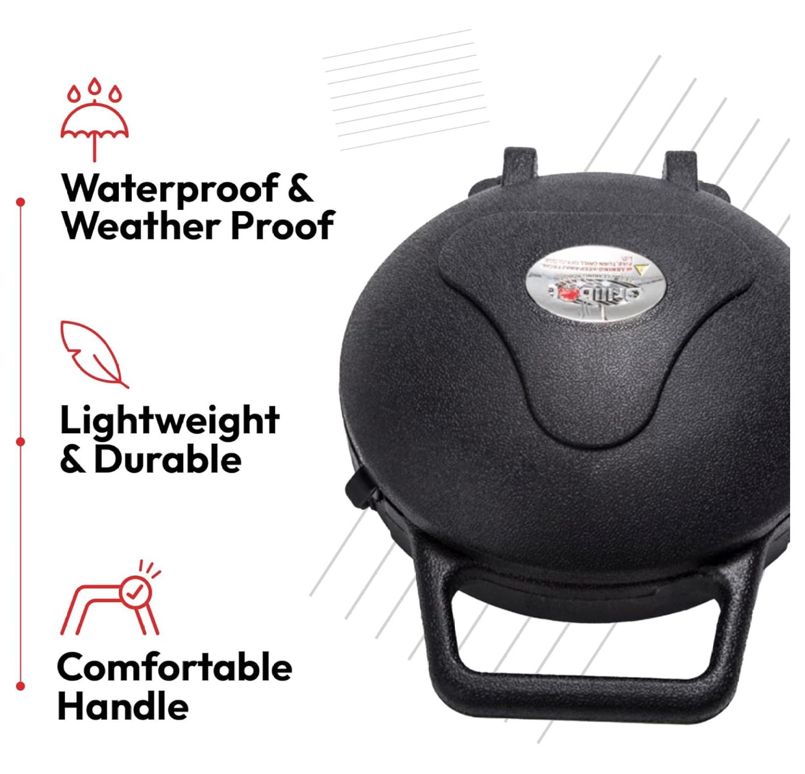 Huang zhong wen Protective Carrying Case Durable Portable Grill ...