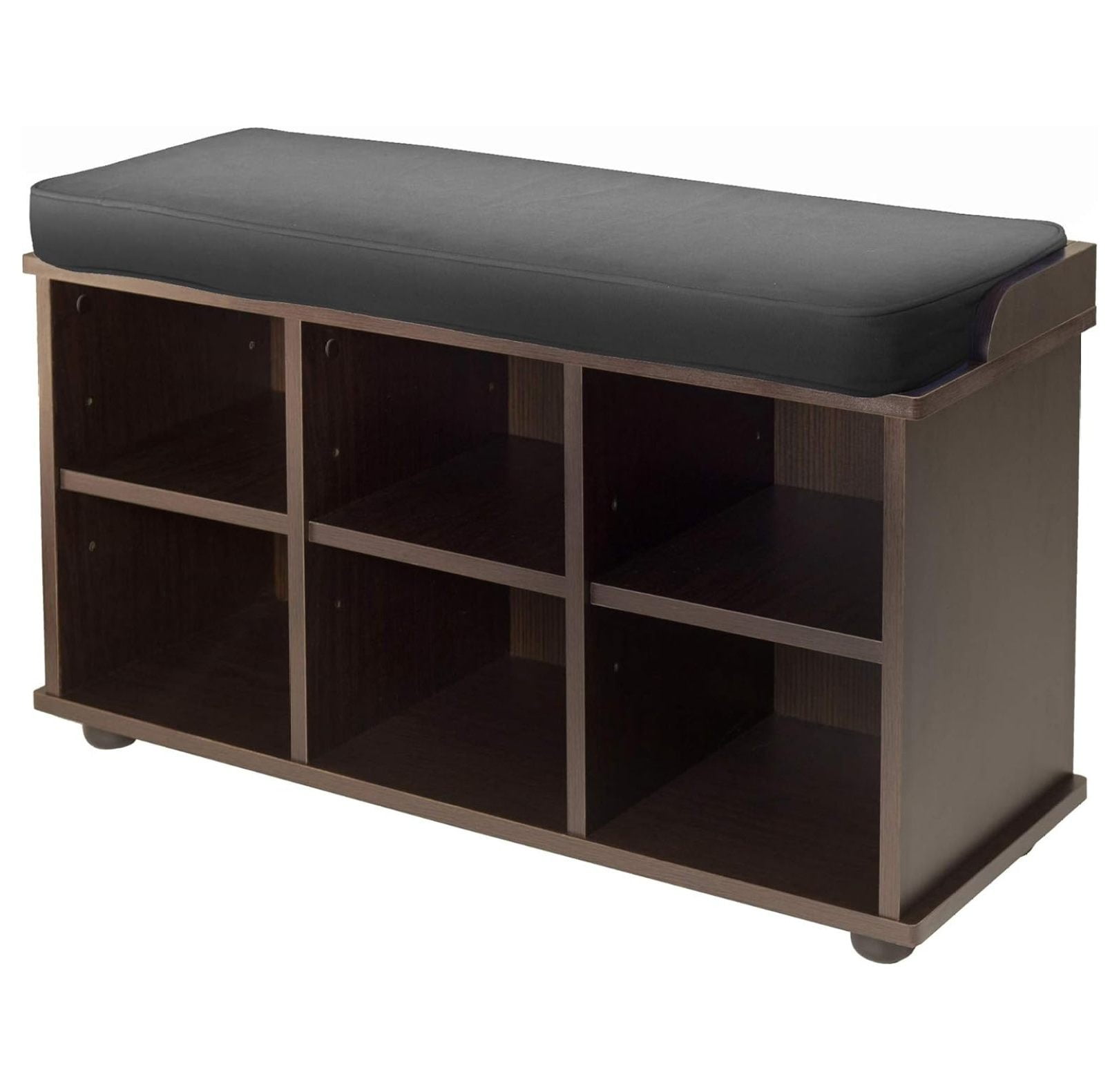 Huang zhong wen Townsend Bench, Dark Espresso - Walmart.com