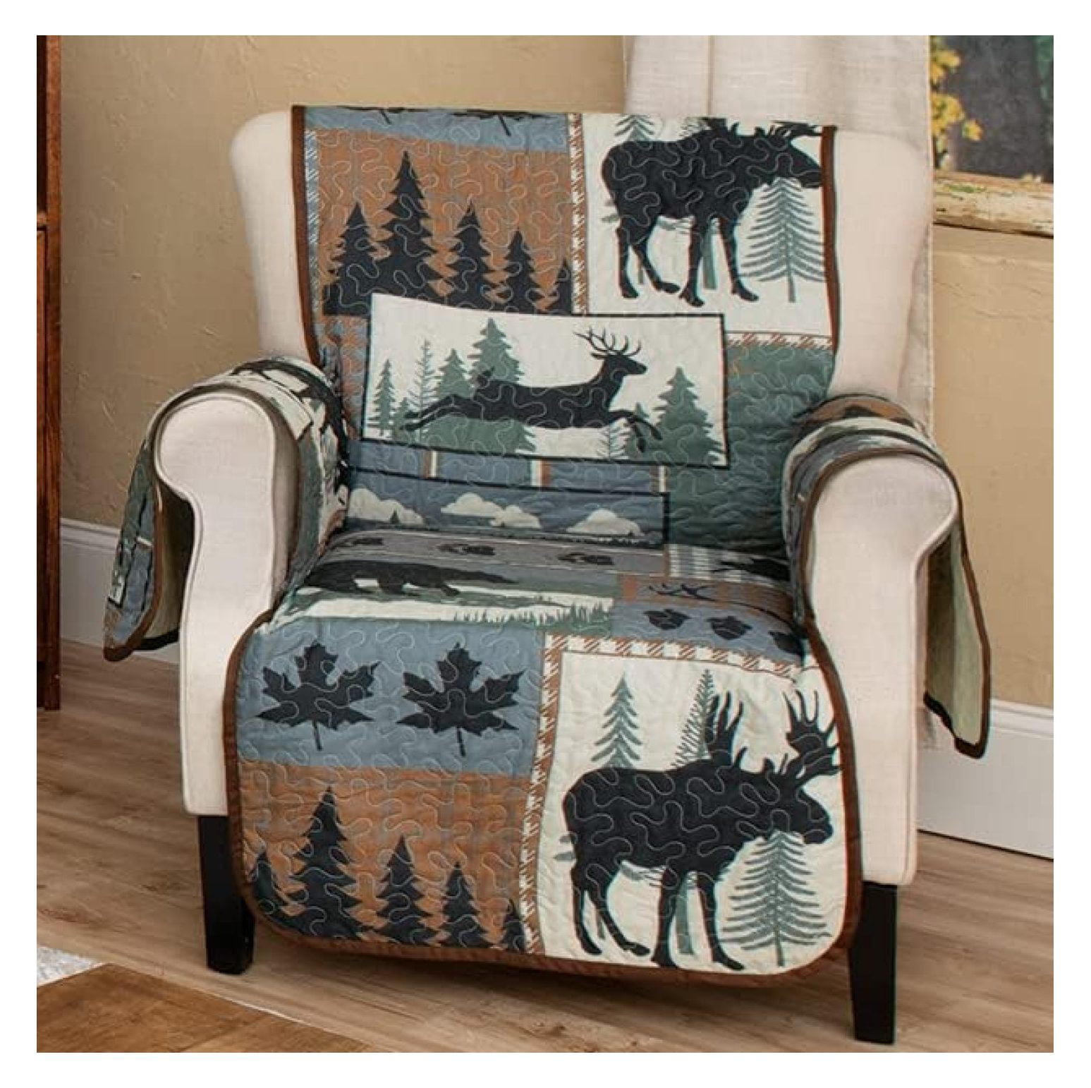 Huang zhong wen Woods Bear & Chair Cover - Walmart.com