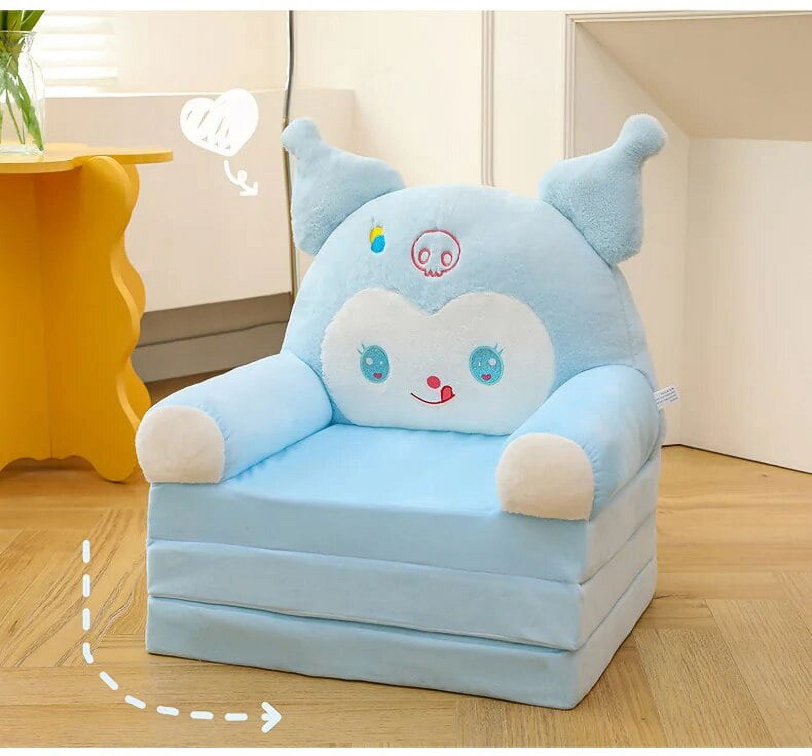 HuangShi New Sanrio Cartoon Sofa Kuromi Children‘S Folding Sofa Plush ...