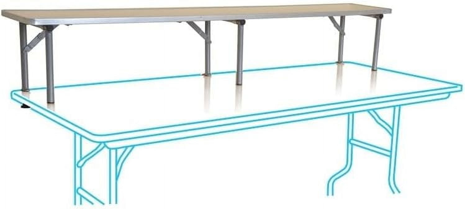 Huanghun 6 Foot Bar Top Riser for Folding Table, Foldable and Portable ...