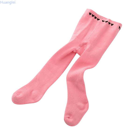 Huanglei Baby Girls Soft Warm Winter Tights Cotton Toddler Tights Cute ...