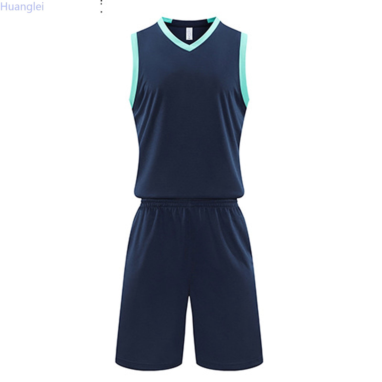 Huanglei Kids Boys Football Soccer Training Team 2 Pcs Sport Suit ...