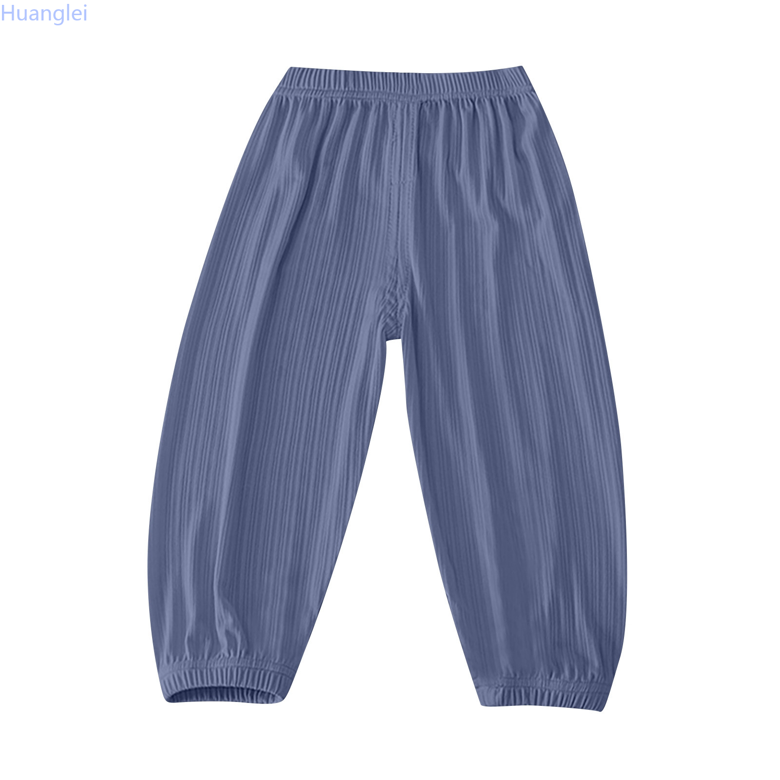 Huanglei Kids' Breathable Quicking Dry Pants Unisex Loose Elastic Waist ...