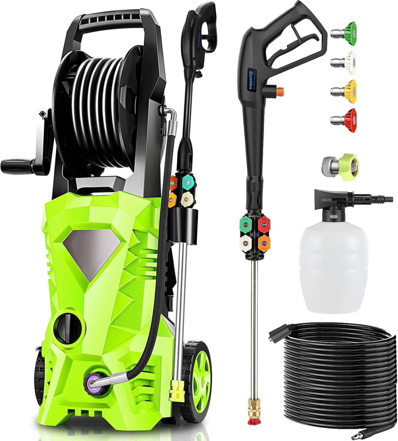 5000PSI Electric Pressure Washer - 2025 New Electric Power Washer with ...