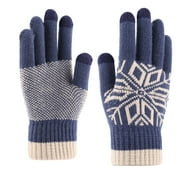 Britt's Knits Craftsman Knitted Warm Tech-Friendly Gloves - Rust (Men's ...