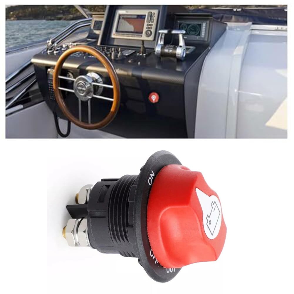 Huanke-100A Car Battery Isolator Switch 32 V ON-Off Waterproof for Car ...