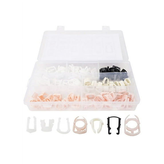 Huanke-140Pcs Fuel Line Retainer Clips Assortment for Ford 3/8inch 5 ...