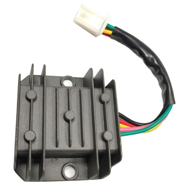 Huanke-5 Wires 12V Voltage Regulator Rectifier Motorcycle Dirt Bike For ...