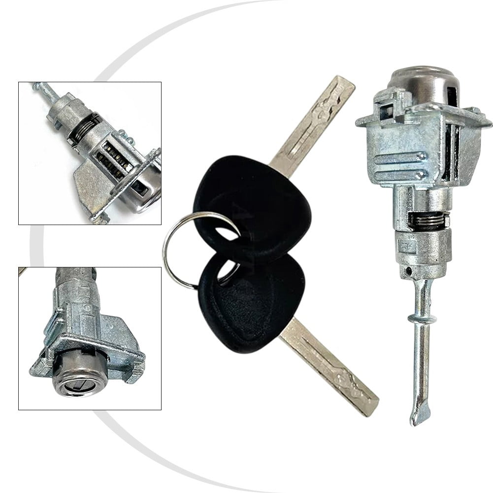 Huanke-Door Lock Cylinder Left Driver Side for KIA for Rio with key ...