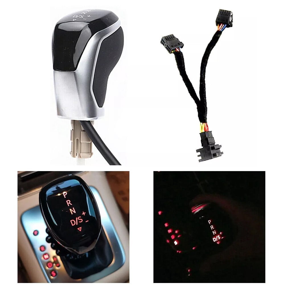 Huanke-Electronic LED Gear shift Knob for Golf MK6 MK7 for Passat B7/8 ...