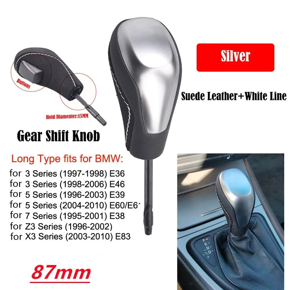 Huanke-Gear Shift Knob Automatic For BMW E38 E39 E46 E60 E61 E53 X3 E83 Z3 - Walmart.com