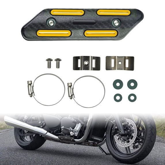 Huanke-Motorcycle Exhaust Heat Shield For Honda For Kawasak For most ...