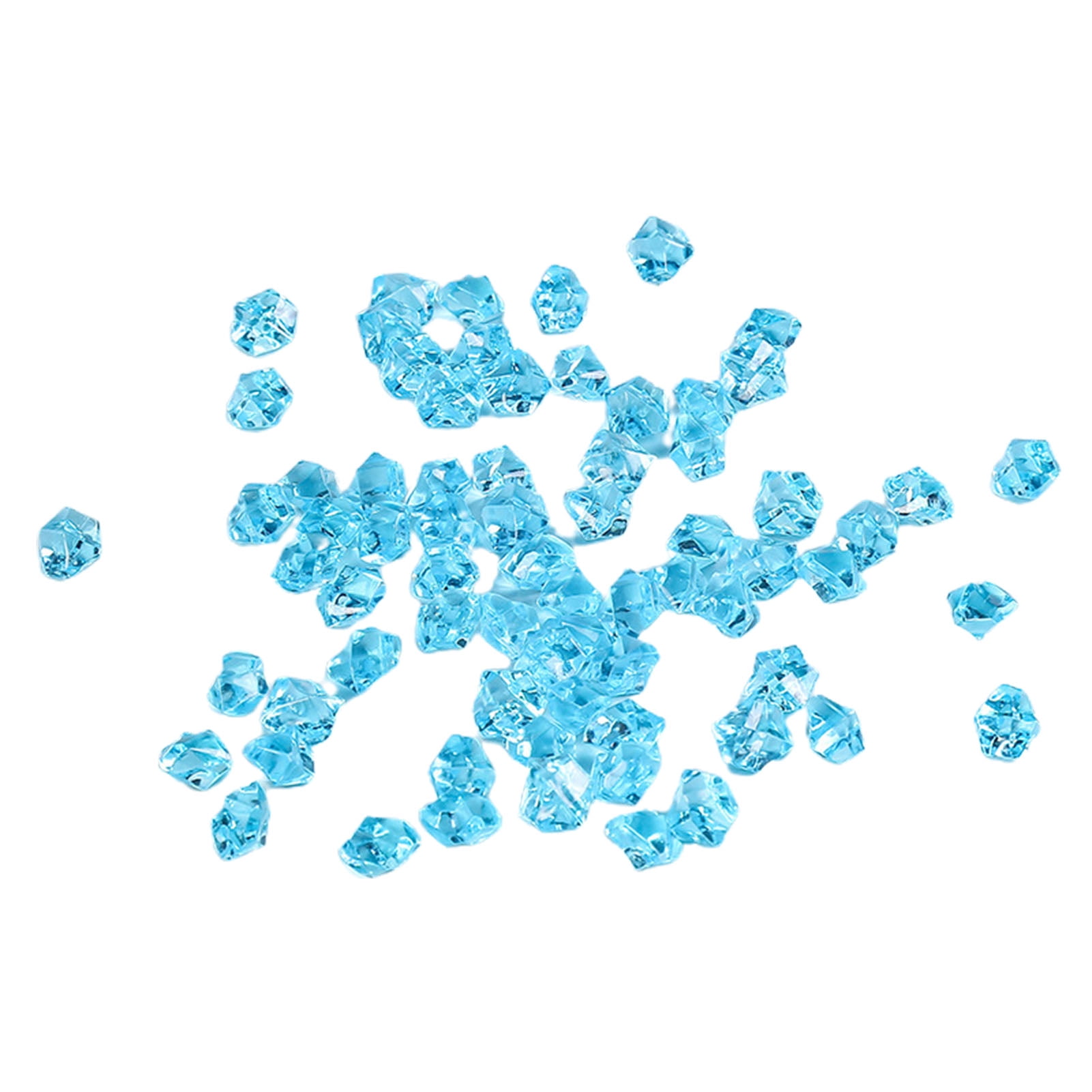 Huanledash 1 Bag Artificial Ice Rock Realistic Looking Food Grade No ...