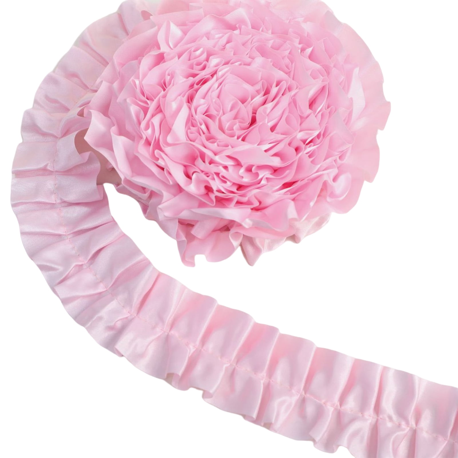 Huanledash 1 Roll Flower Wrapping Ribbon Pleating Design Recyclable ...