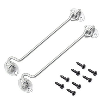 Black Cast Iron Norfolk Door Latches Traditional Gate or Door 8" Tall ...