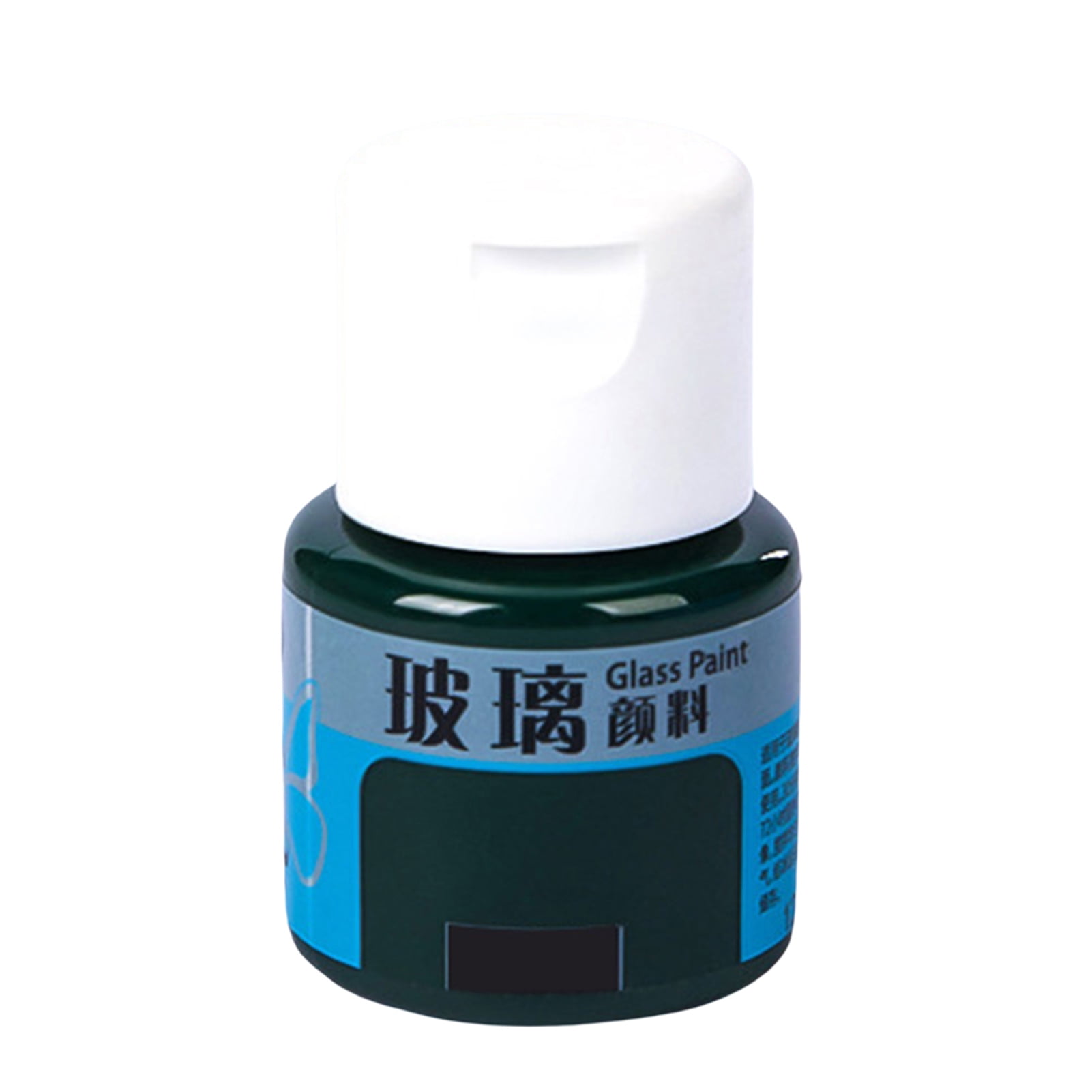 Huanledash 1 Set Glass Paint Bright Colors Convenient No Bake High ...