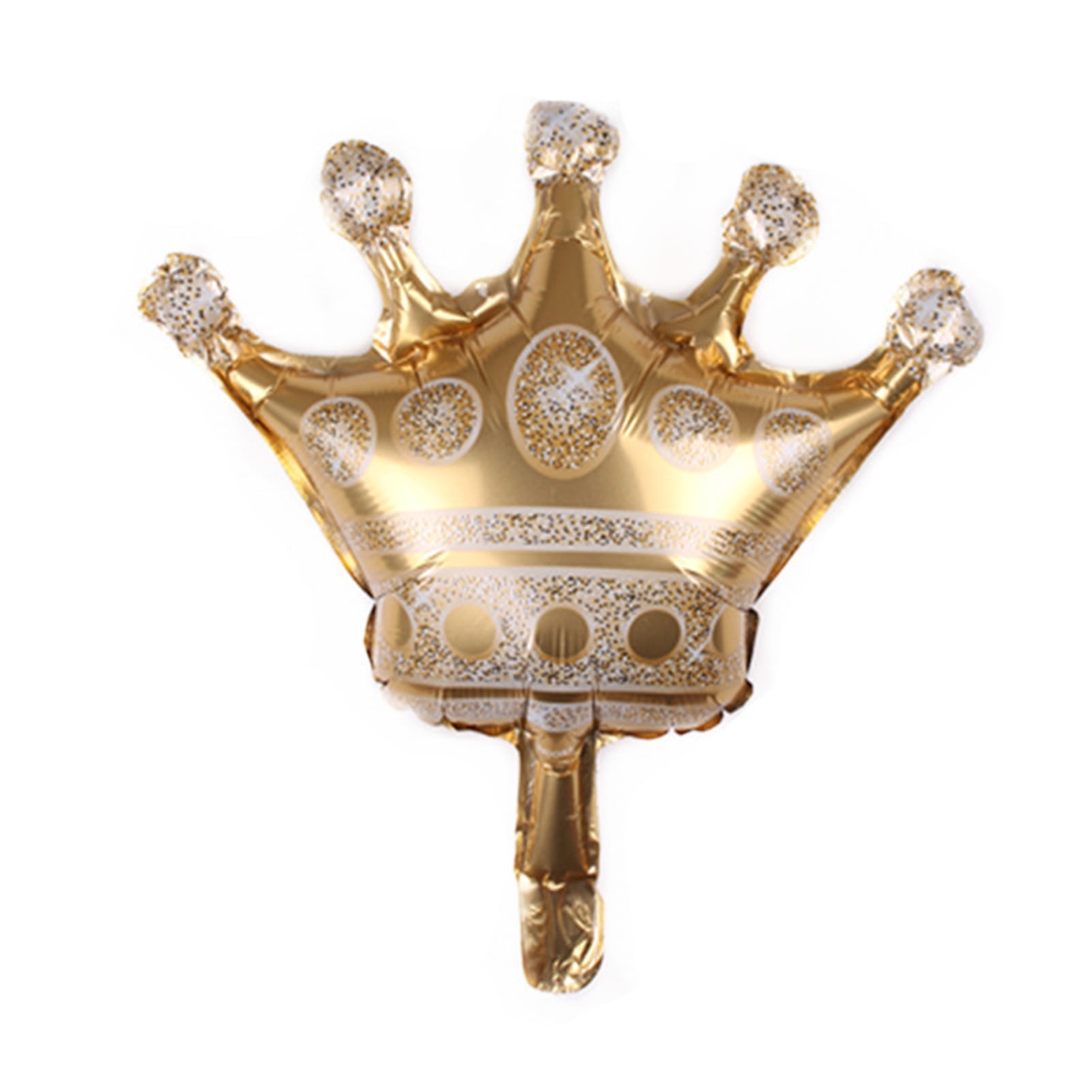 Huanledash 10 Pcs Party Balloons Golden Color Party Prop Shiny Princess ...