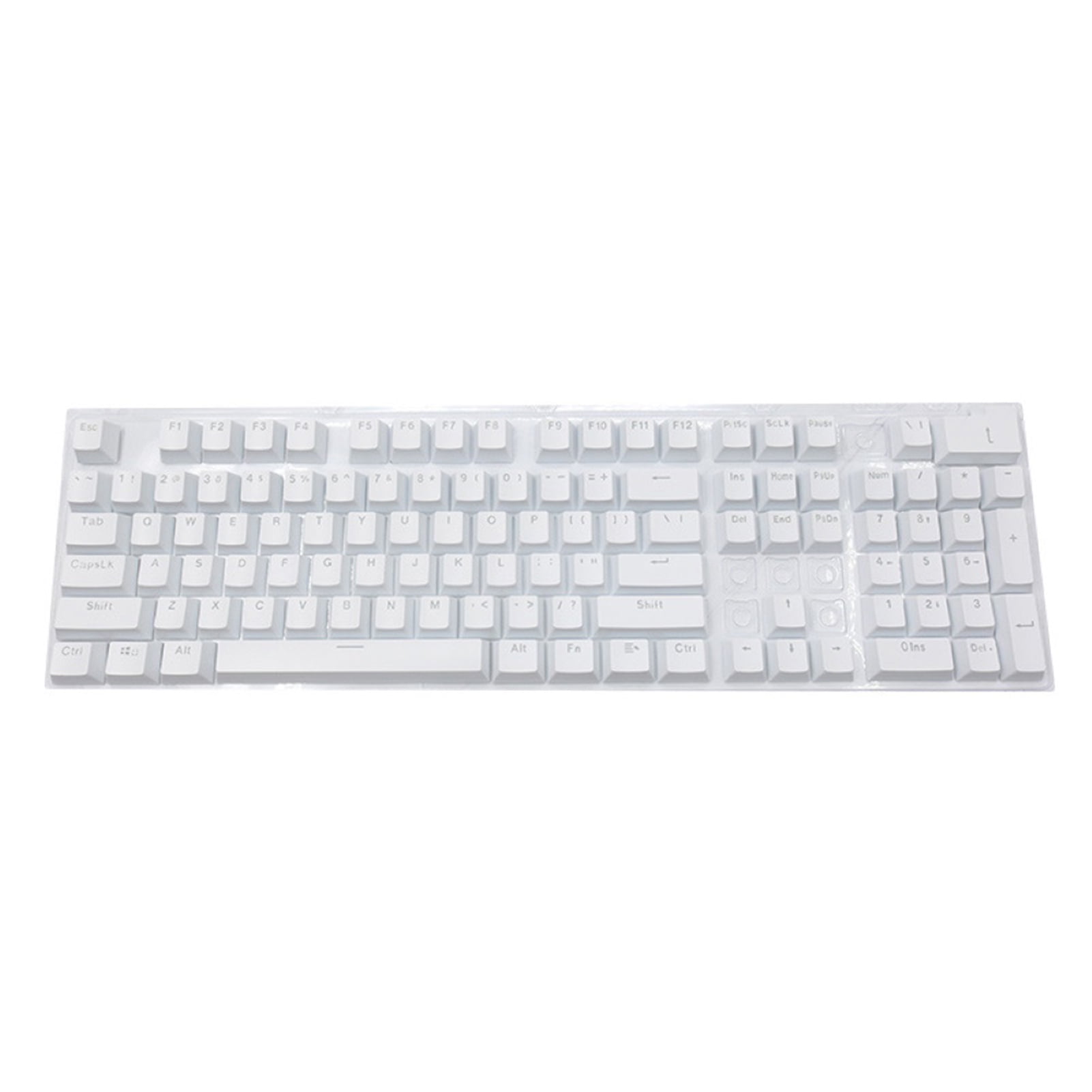 Huanledash 104Pcs/Set Key Cap Universal Ergonomic ABS High-end Backlit ...