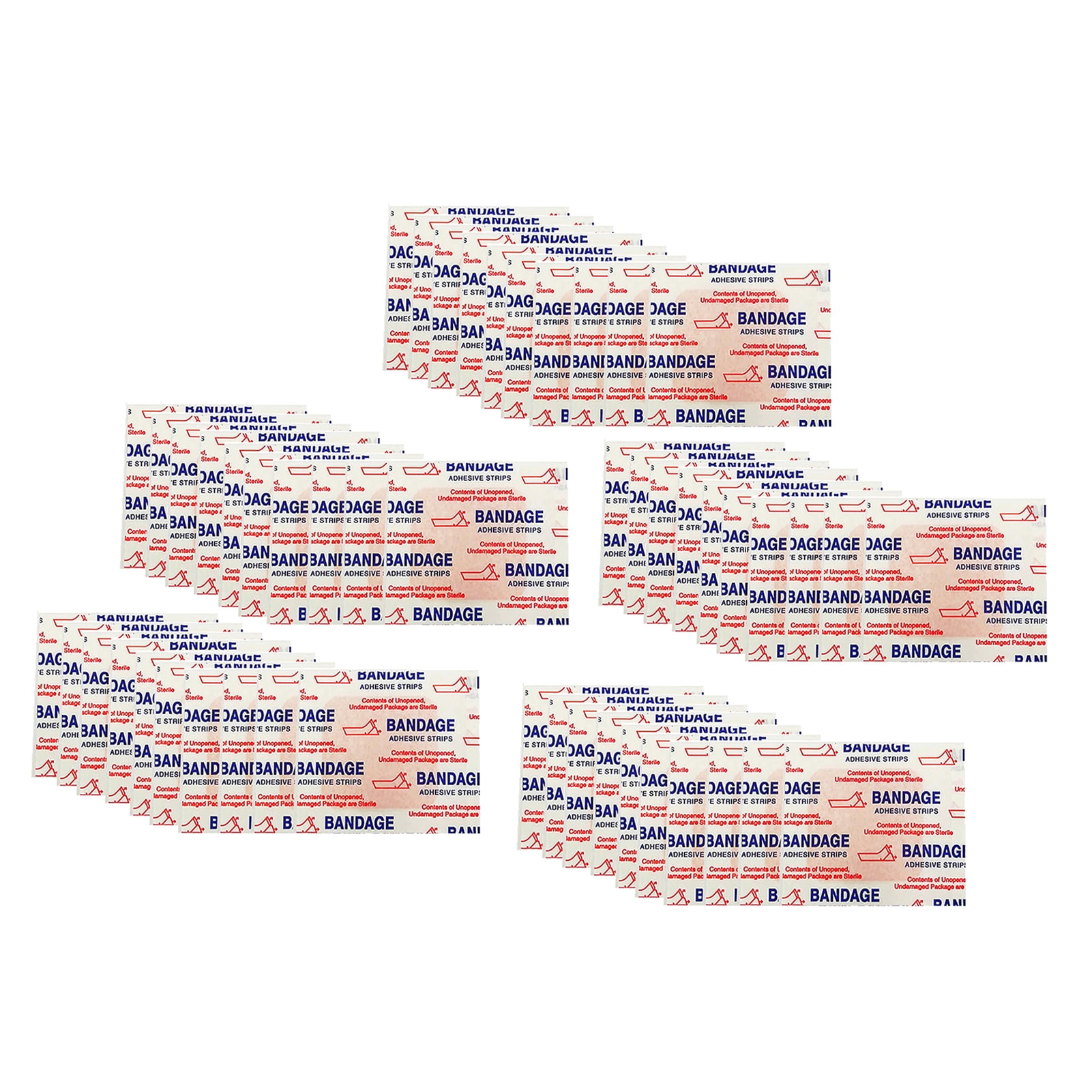 Huanledash 10Pcs/50Pcs Waterproof Hypoallergenic Ultra Thin Wounds ...