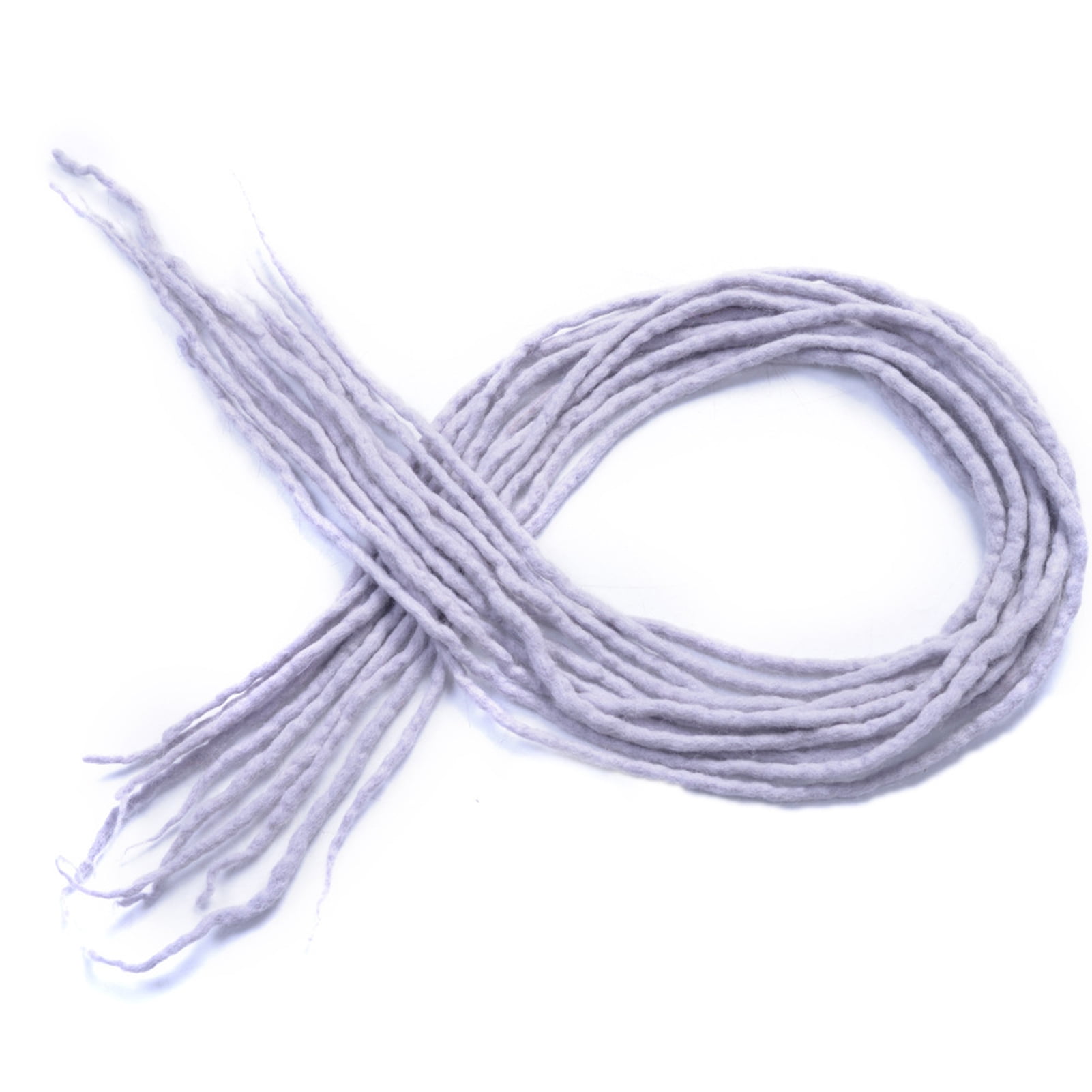 Huanledash 10Pcs/Bag 22 Inches Wool Felt Dreadlock Handmade DIY Hip-hop ...