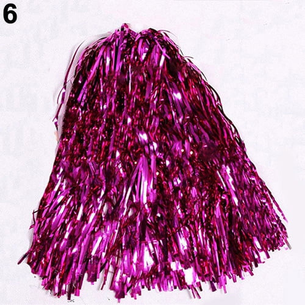Huanledash 1Pc Metallic Cheerleader Cheer Cheerleading Dance Party Team ...