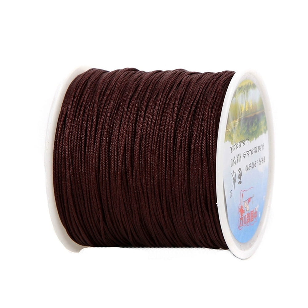 Huanledash 1mm 100m Nylon Macrame Chinese Knot Cord Bracelet Bead ...