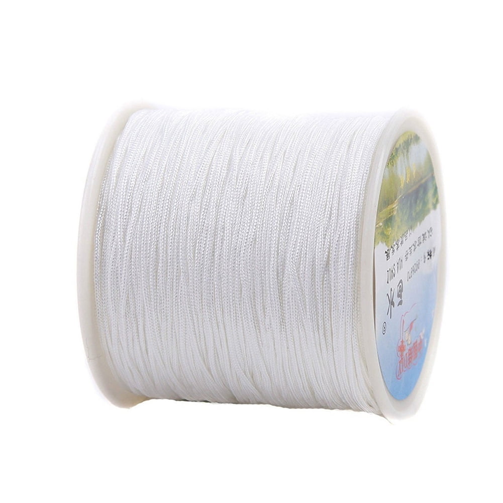 Huanledash 1mm 100m Nylon Macrame Chinese Knot Cord Bracelet Bead ...