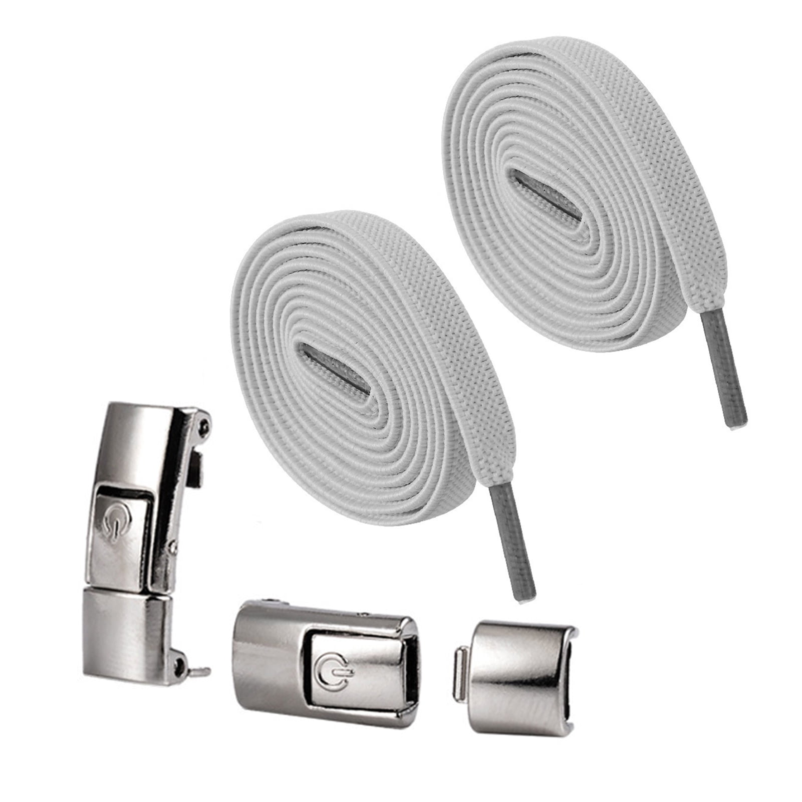 Huanledash 2Pcs No Tie Shoelaces Heavy Duty Quick Release Press Lock ...