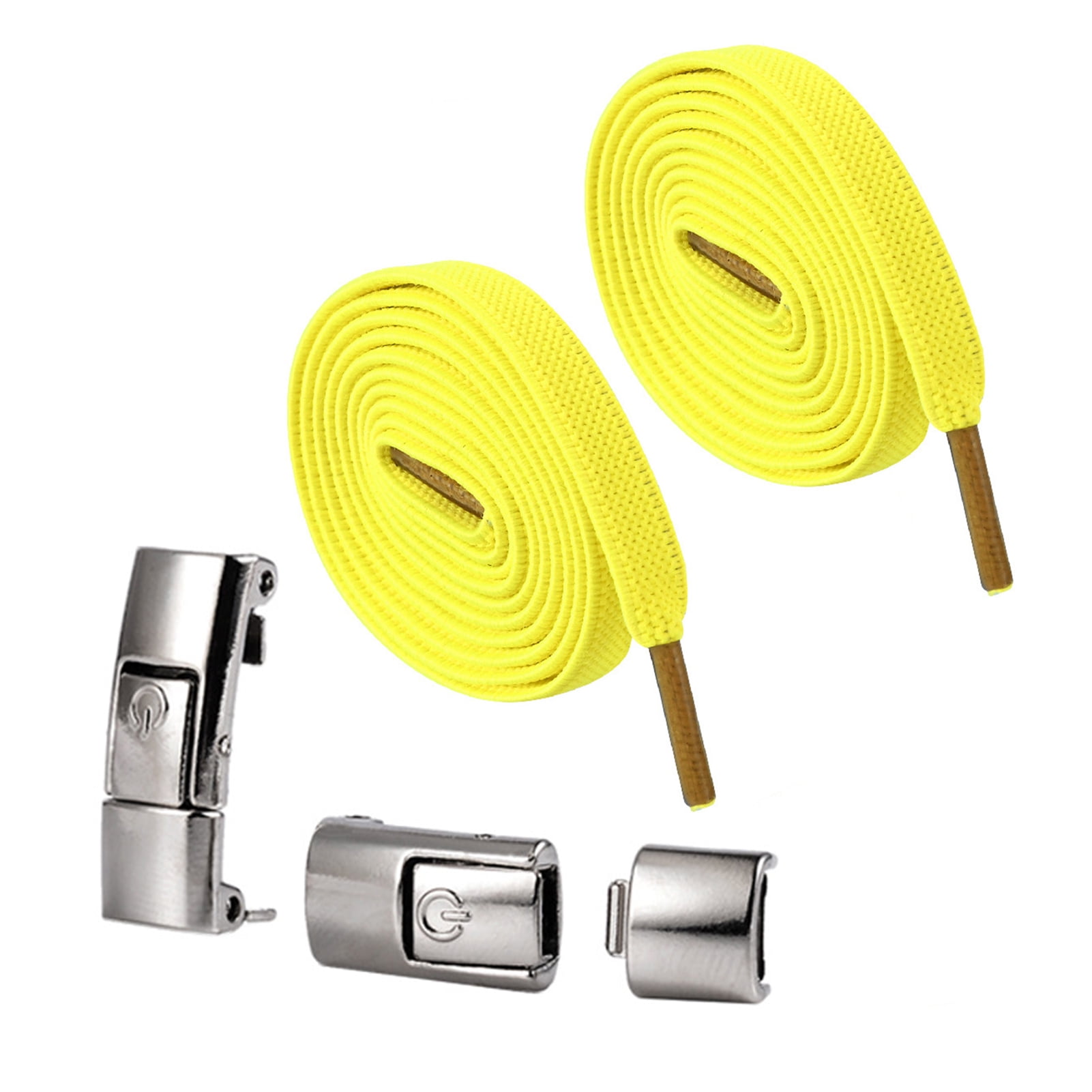 Huanledash 2Pcs No Tie Shoelaces Heavy Duty Quick Release Press Lock ...