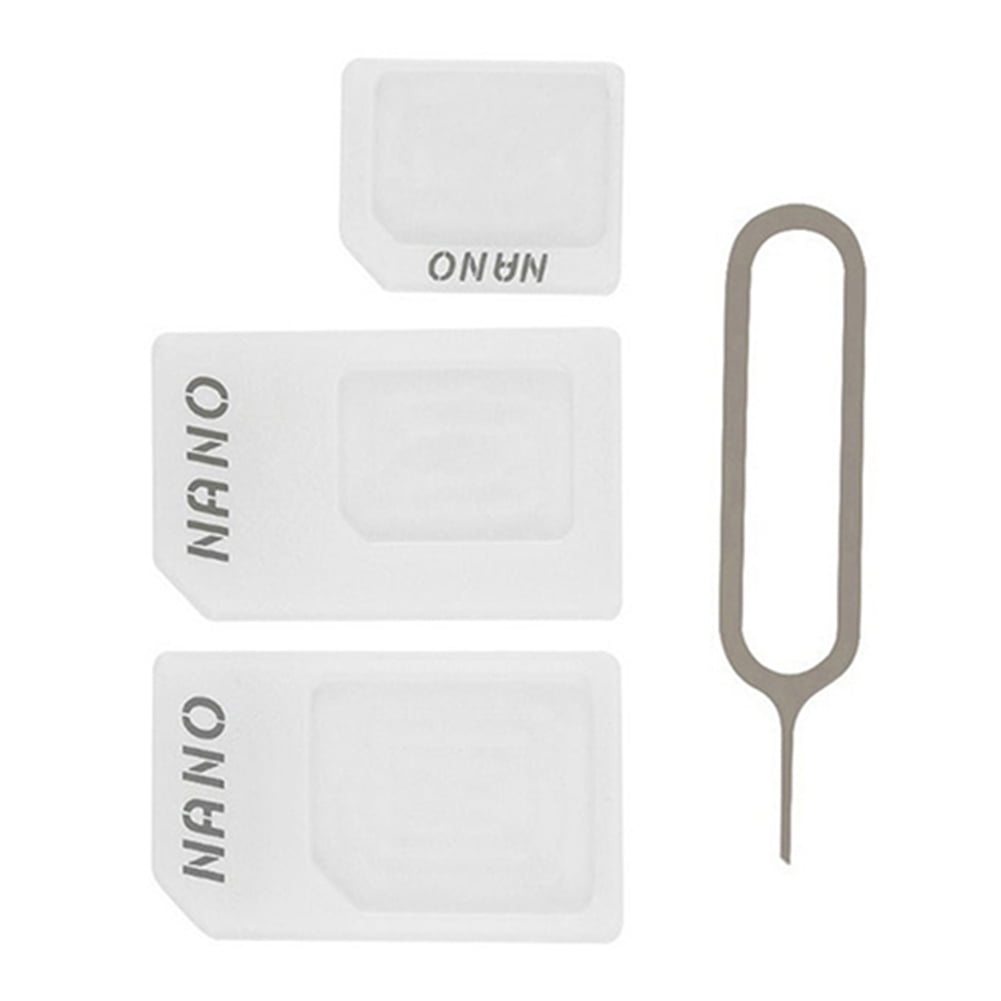 Huanledash 3 in 1 NanoSIM Card to Micro SIM Card to Standard SIM Card ...