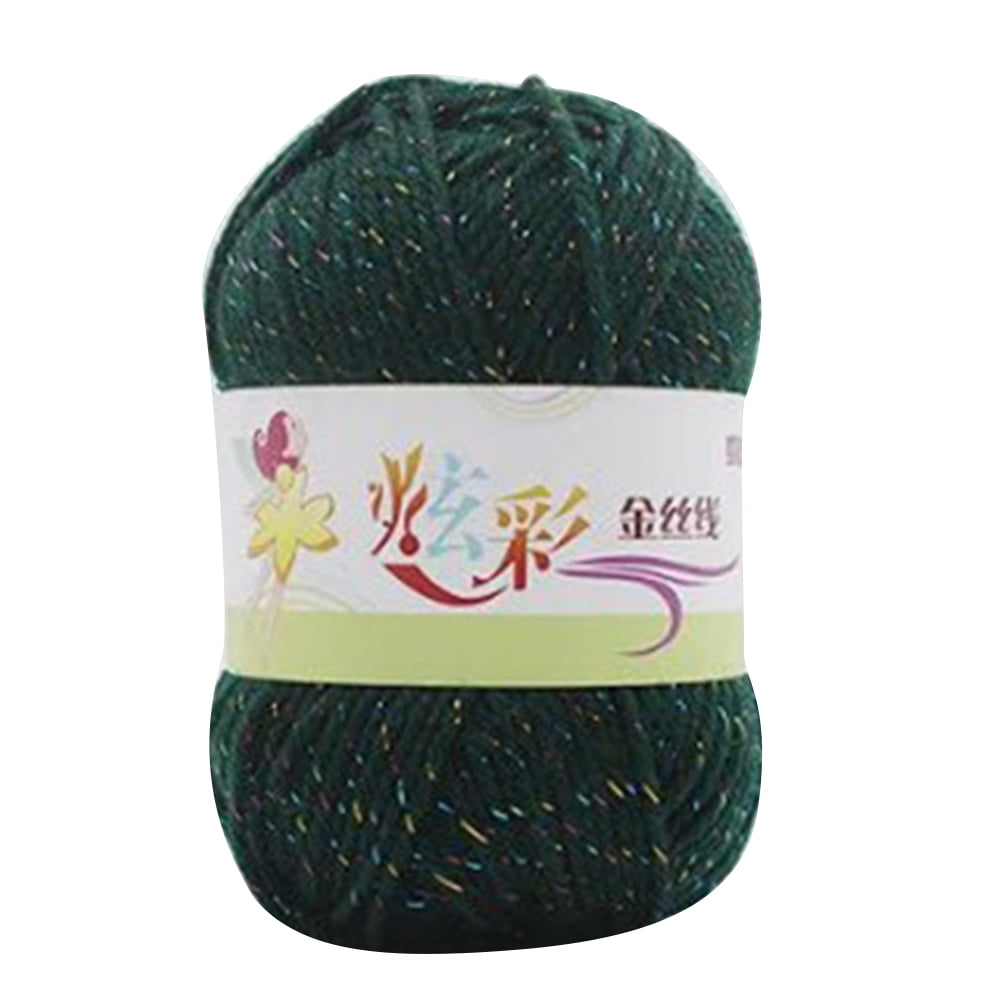 Huanledash 4 Strands Soft Knitting Crochet Thread Hand Woolen Yarn DIY ...
