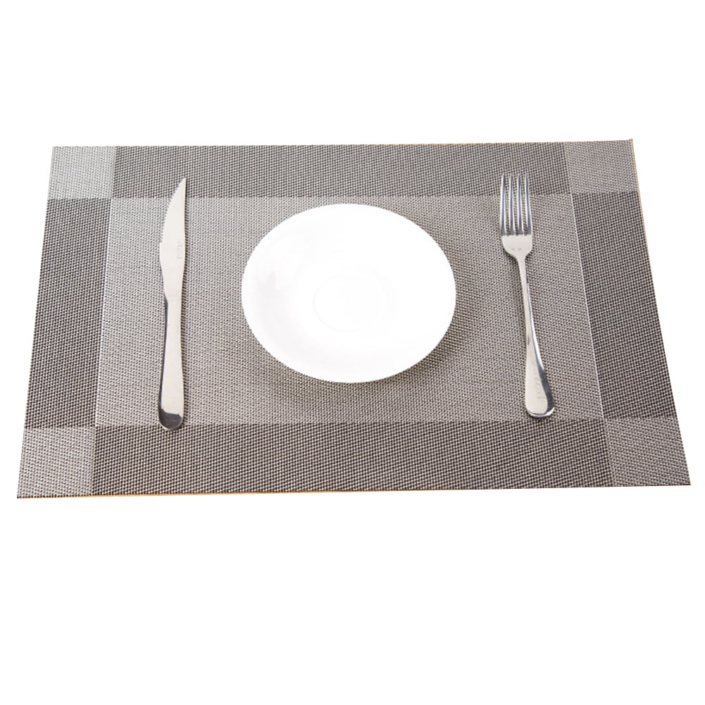 Huanledash 45x30cm PVC Waterproof Heat Insulation Mat Dinning Table ...