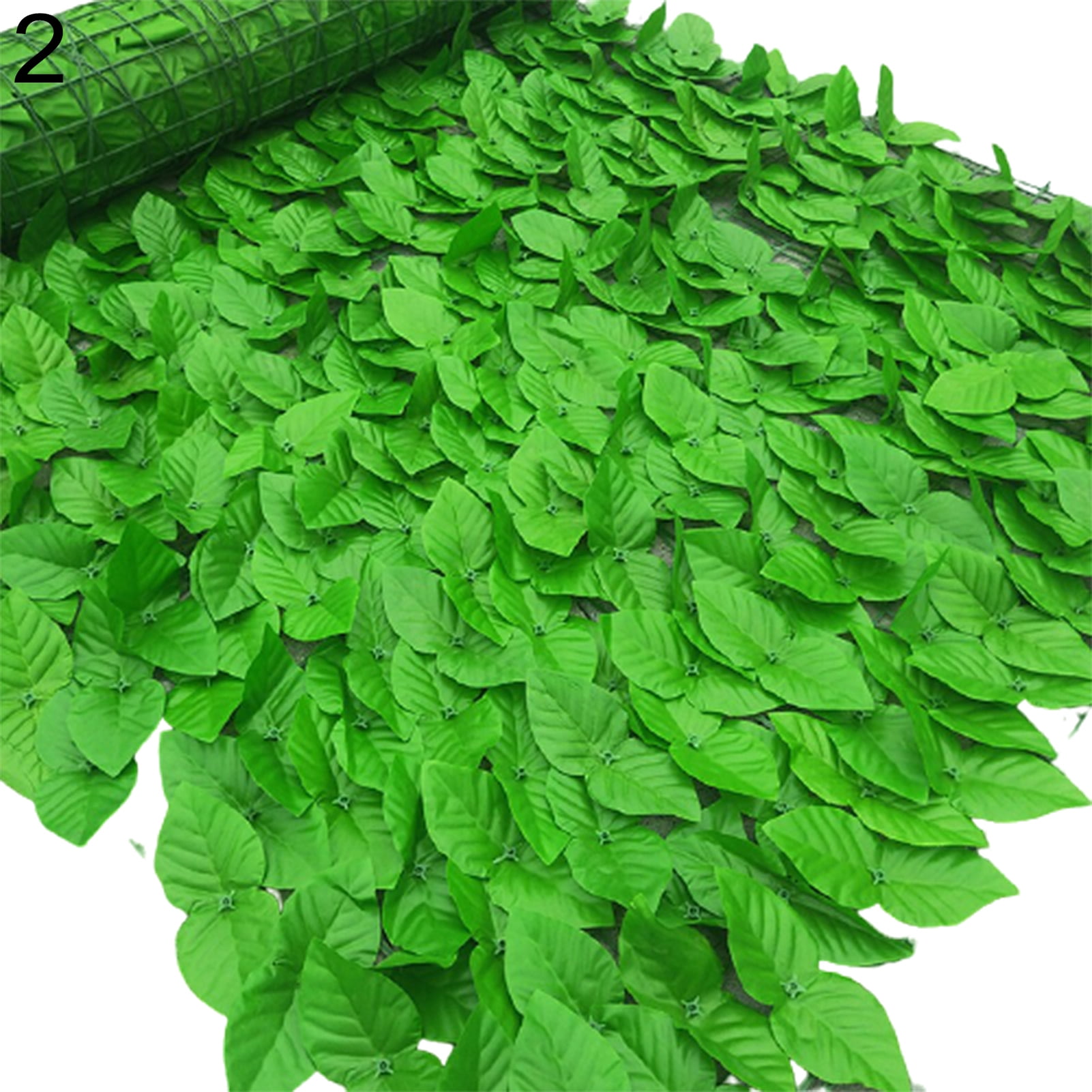 Huanledash 50x100cm Artificial Fence Leaf Roll Privacy Screen Hedge ...