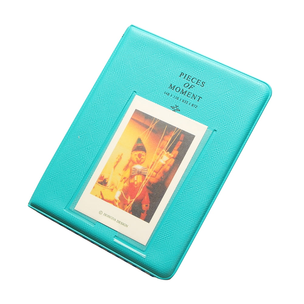 Huanledash 64 Pockets Insert Type Memorial Photo Album for Polaroid ...