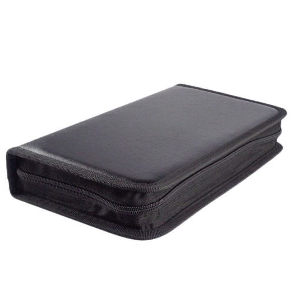 Huanledash 80 Slot DVD CD DISC Holder Album Storage Case Empty Folding ...