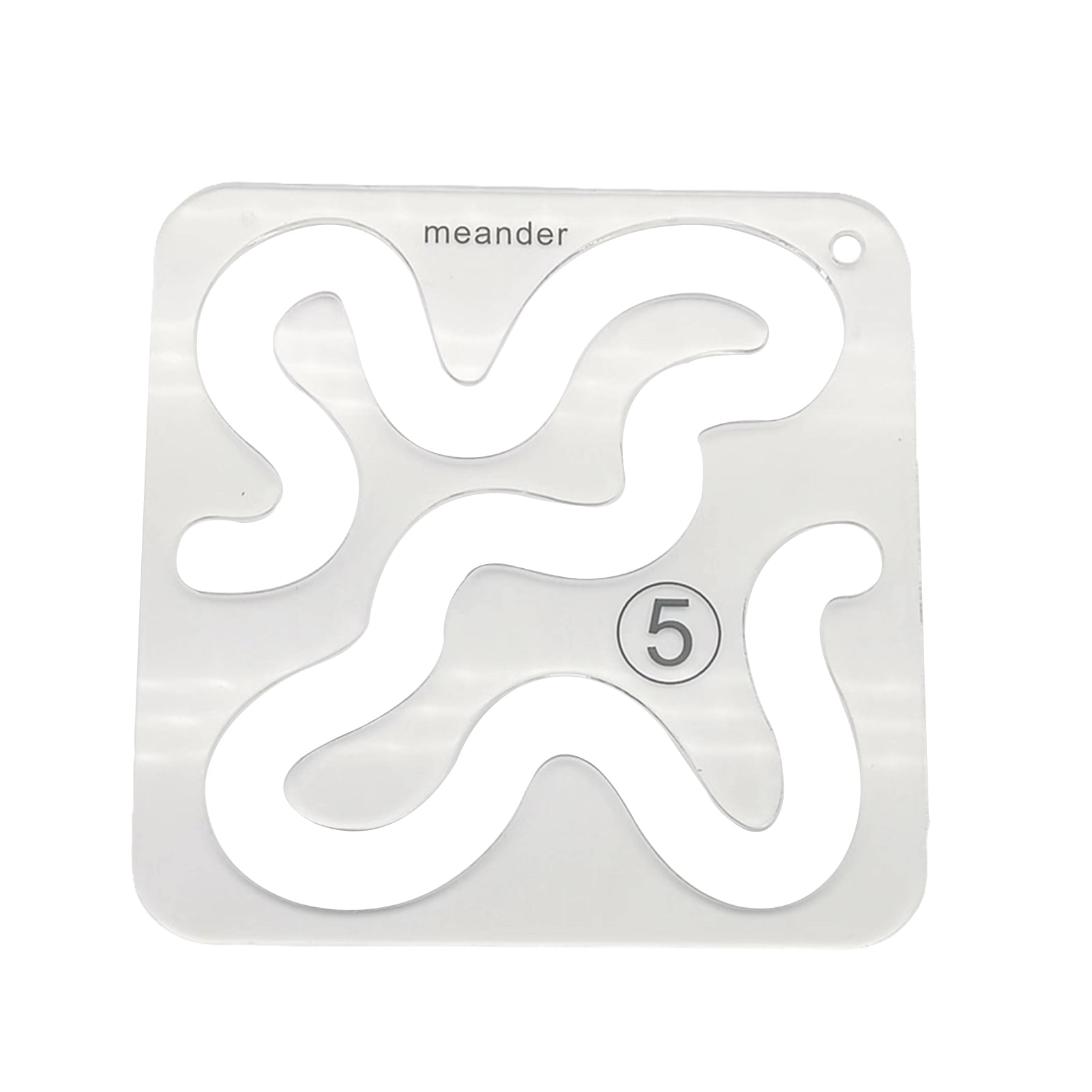 Huanledash Acrylic Quilting Template Pratical Free Motion Quilting ...