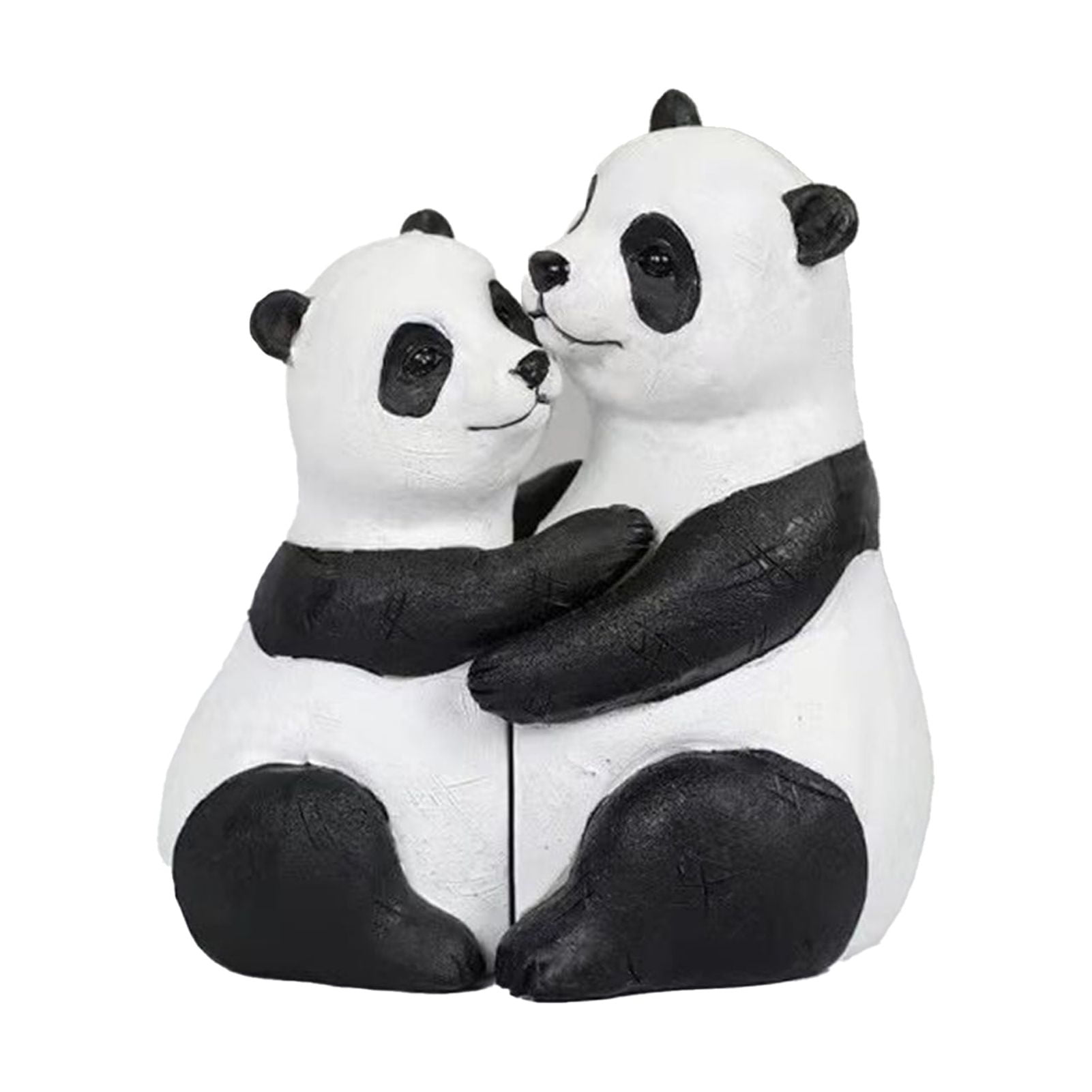 Huanledash Adorable Rabbit Shape Statue Decor Vivid Handmade Resin ...