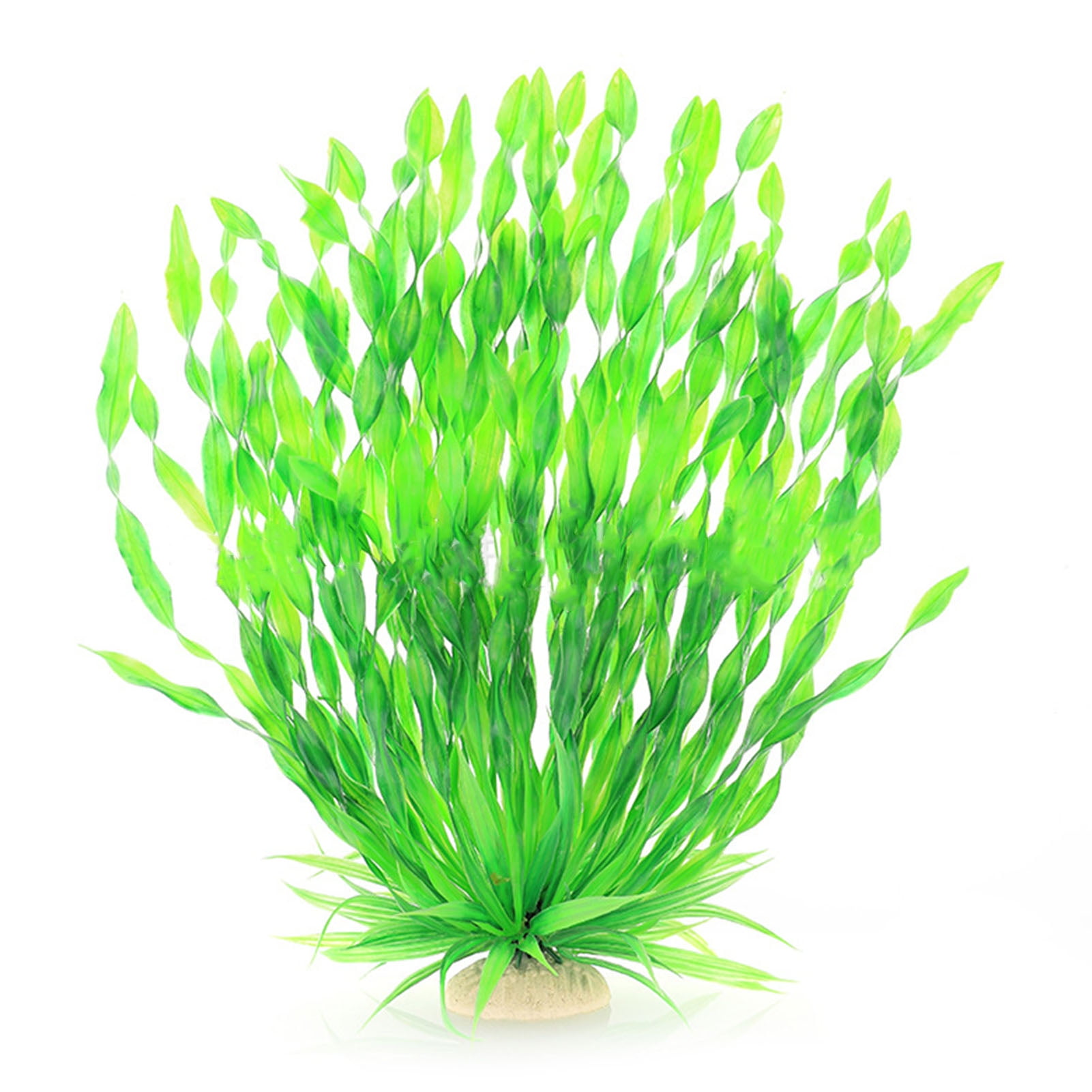 Huanledash Aquarium Plant Realistic Appearance Hideout Decor Plastic ...